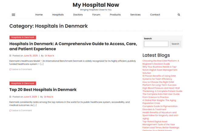 Hospitals in Denmark: Scandinavian Innovation, Universal Access, and ...