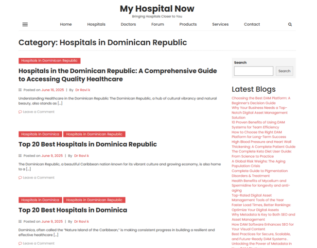 Hospitals in Dominican Republic: Caribbean Comfort, Rapid Access, and ...