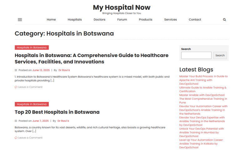 Healthcare in Botswana: Breakthroughs, Patient Journeys, and Hospital ...